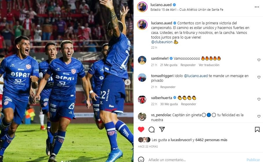 Unión: así reflejaron el primer triunfo del año en sus redes los ...