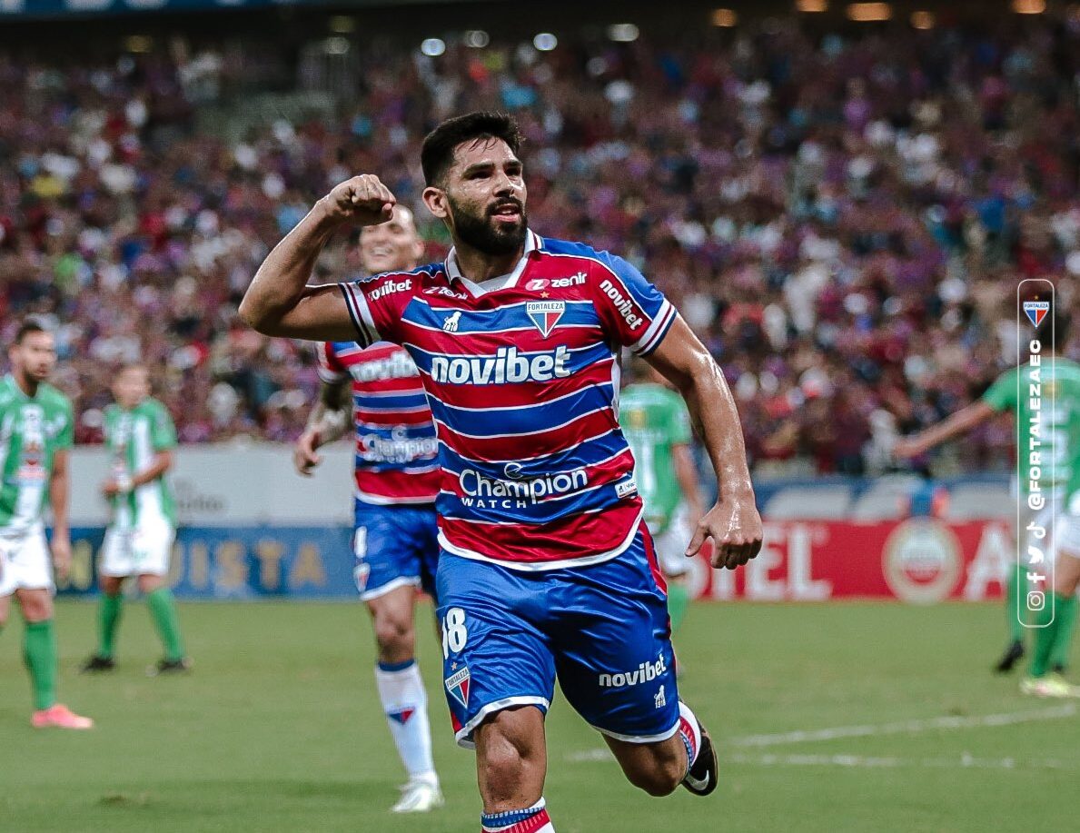 Emanuel Brítez sumó minutos en la goleada de Fortaleza sobre ...