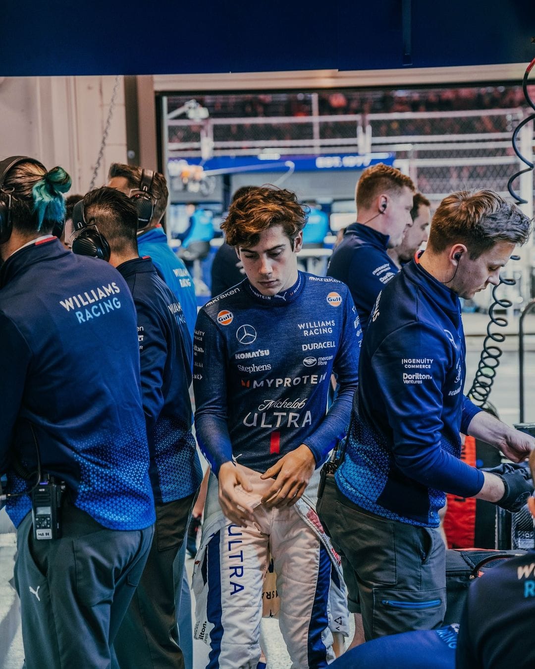 Colapinto se prepara para su penúltima carrera en F1 con un emotivo ...