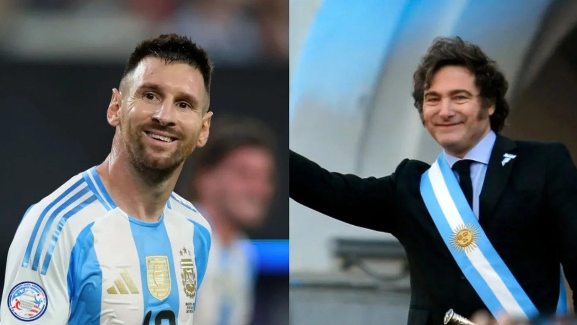 Milei intentó sacarse una foto con Messi en New York y NO PUDO – Santa ...