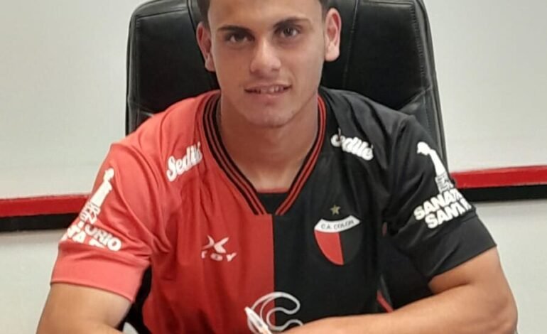 PRIMER CONTRATO: Jonás Ravano firmó su vínculo con Colón – Santa Fe ...