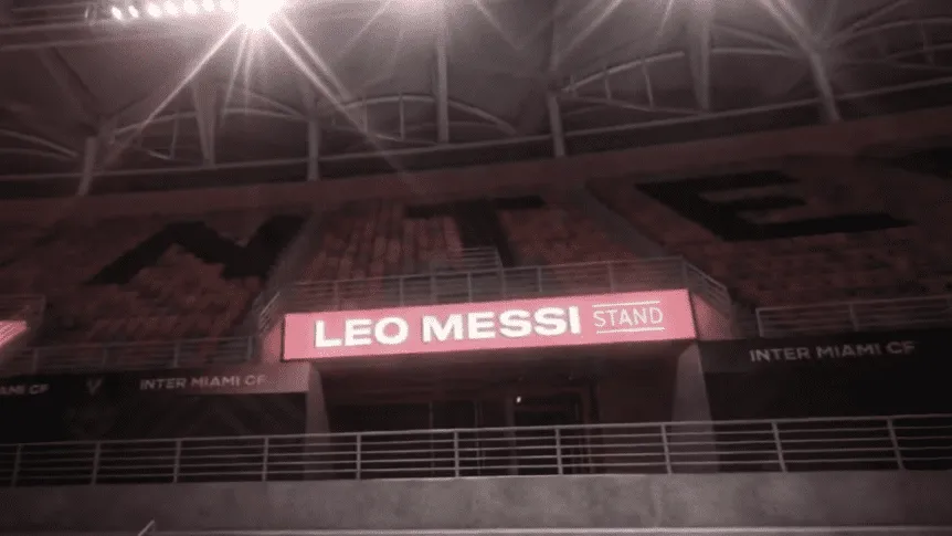 El Inter Miami le pondrá el nombre de Messi a una tribuna de su nuevo ...